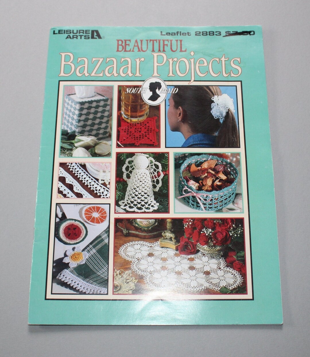 1996 Beautiful Bazaar Projects Leaflet 2883 by Leisure Arts Crocheting ...