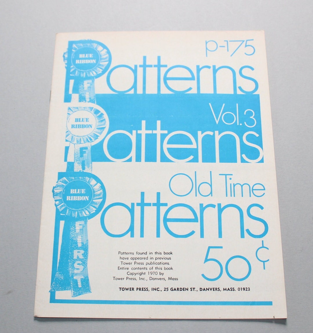 1970 Blue Ribbon Old Time Patterns Volume 3 P-175 Tatting and Crochet ...
