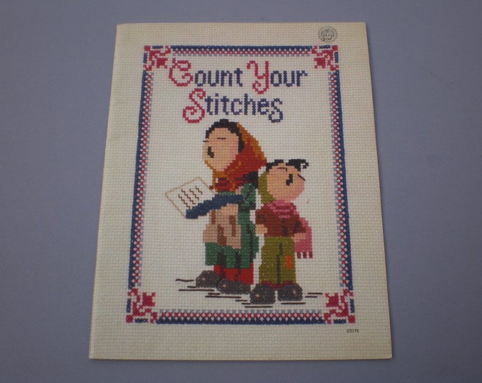 Count Your Stitches Cross Stitch Instruction Pattern Book by Gloria ...