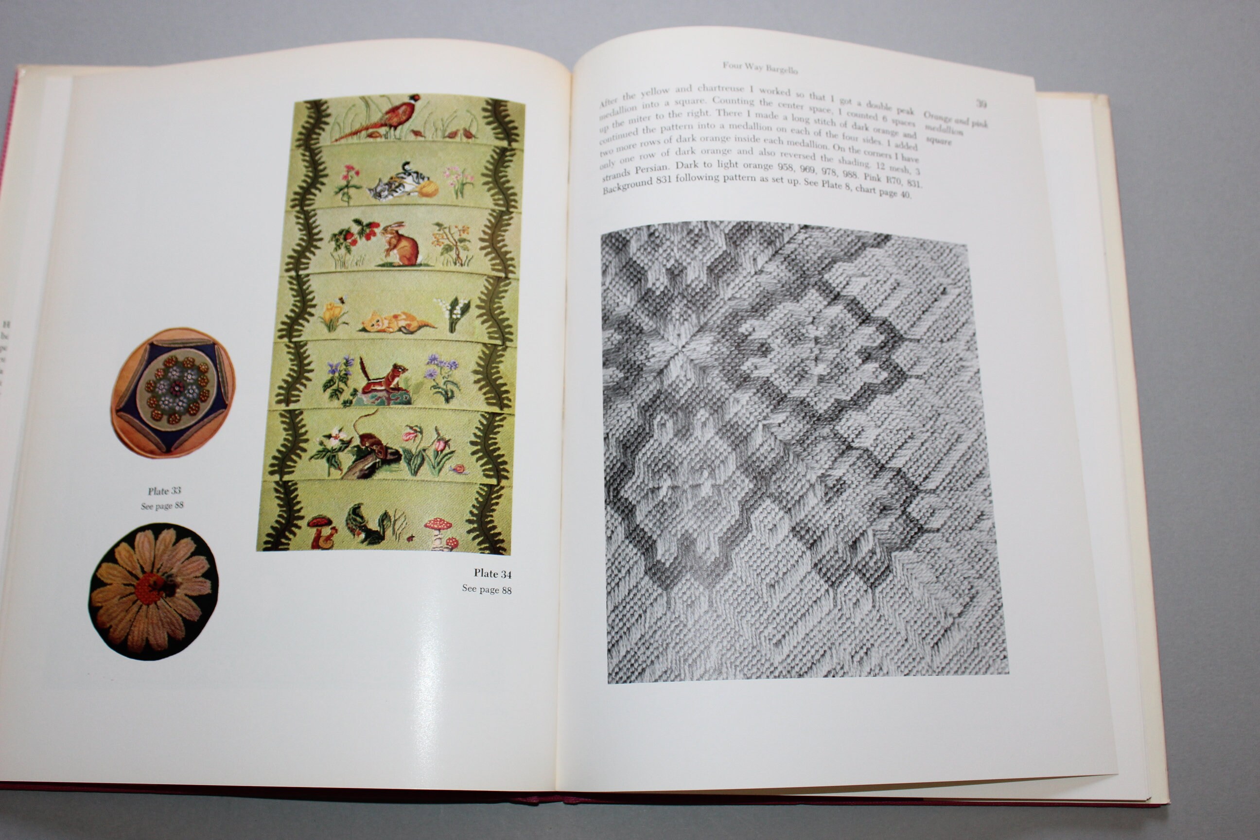 1974 Four Way Bargello Revised by Dorothy Kaestner Needlepoint ...
