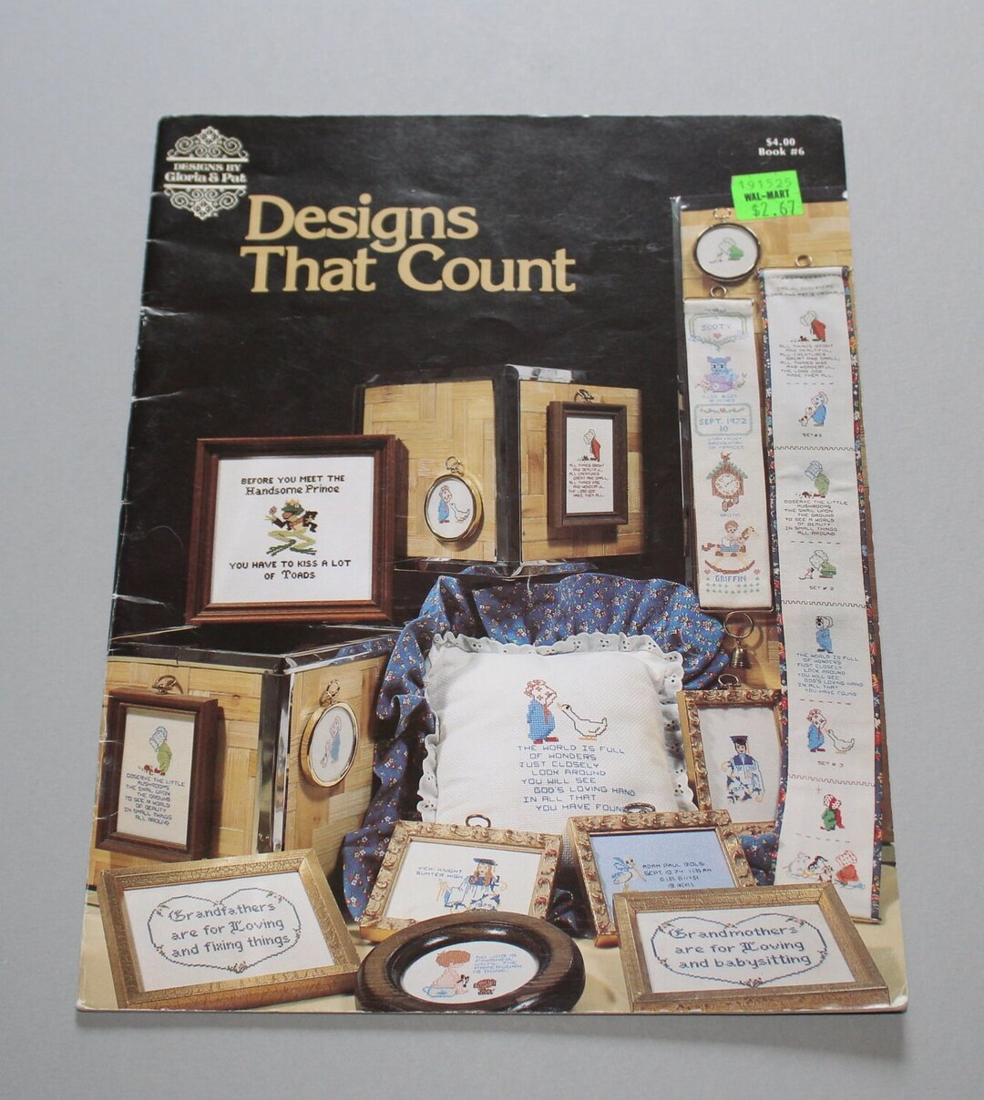 1978 Designs That Count Book No 6 by Gloria Steele & Pat Carson Cross ...