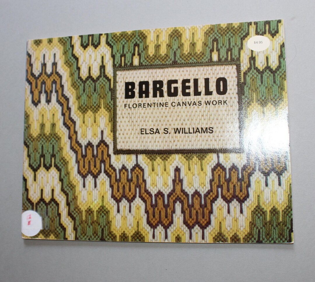 1967 Bargello Florentine Canvas Work by Elsa S. Williams Needlepoint ...
