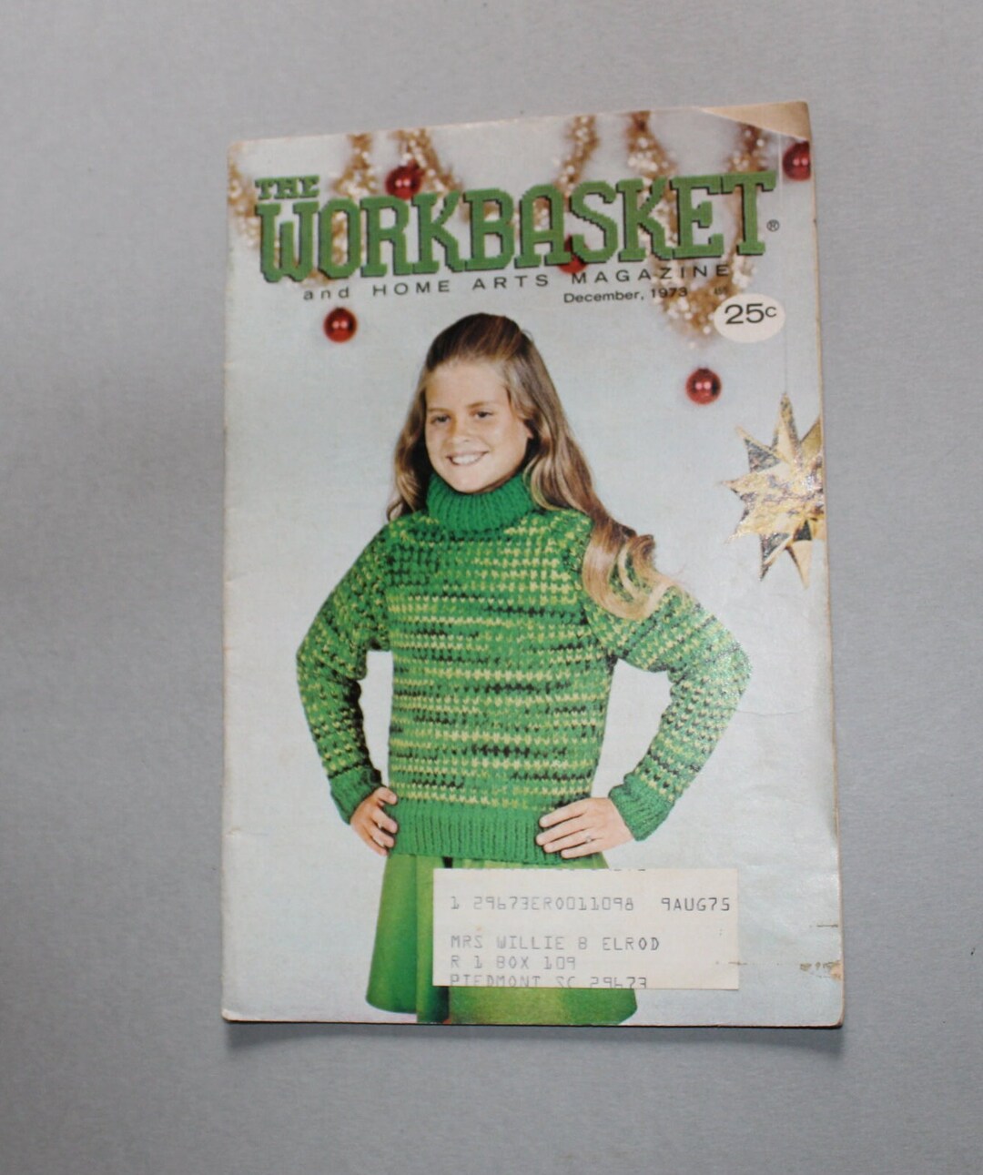 December 1973 the Workbasket Magazine Number 3 Volume 39 Knit Crochet ...