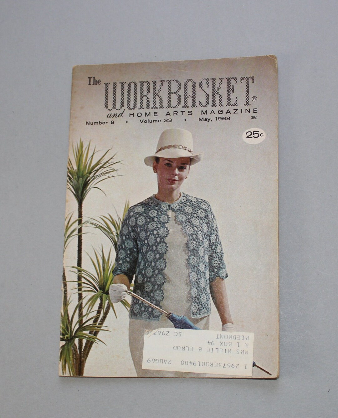 May 1968 the Workbasket Magazine Number 8 Volume 33 Knit Crochet ...