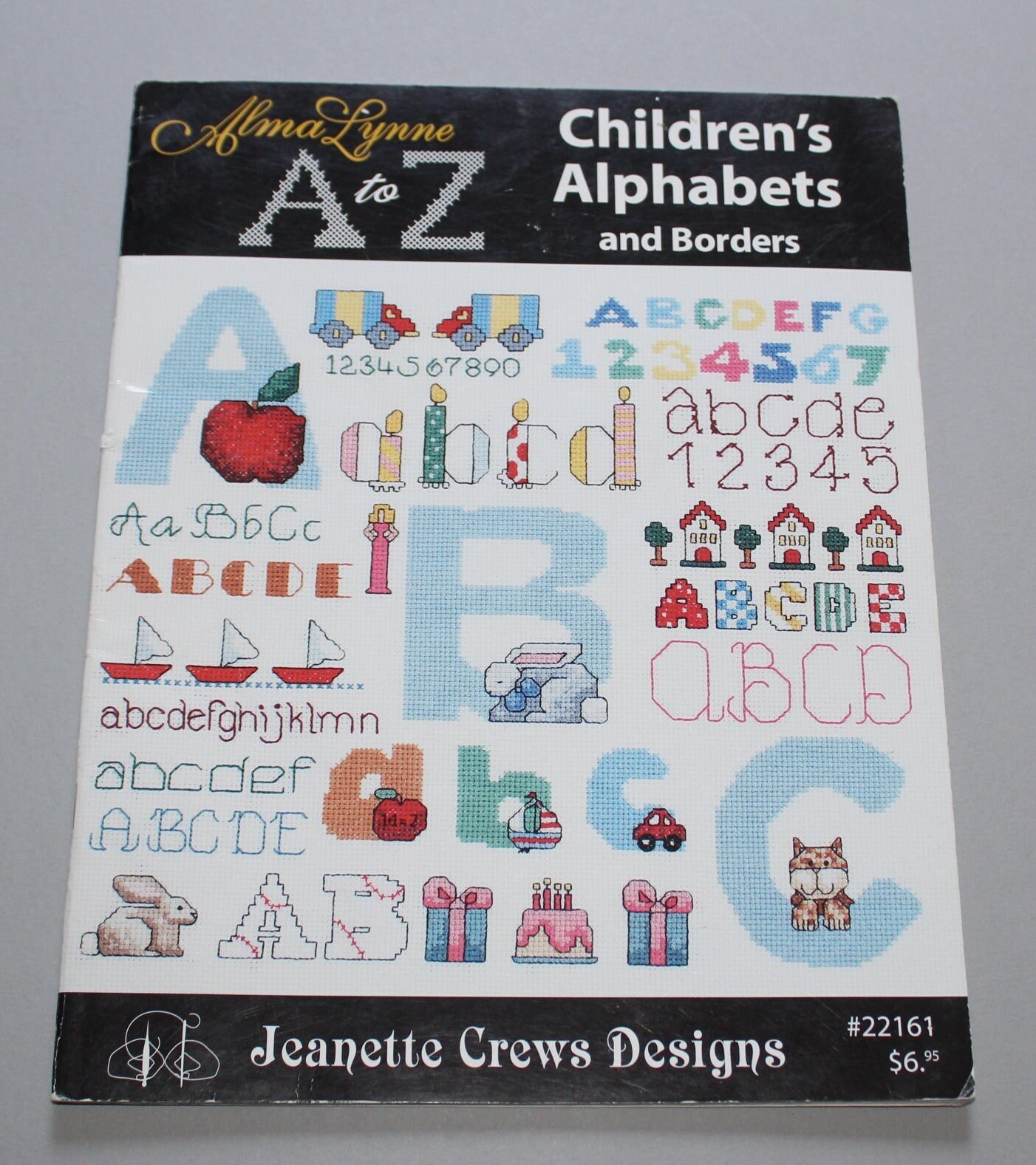 2000 Alma Lynne Designs A to Z Childrens Alphabets and Borders Counted ...