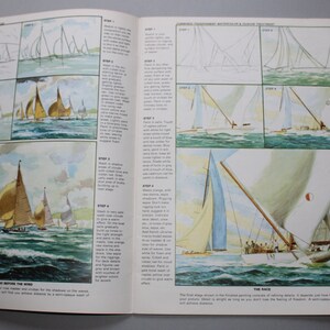 1960s How to Paint Boats No. 98 by Ralph S Coventry a Walter Foster How ...
