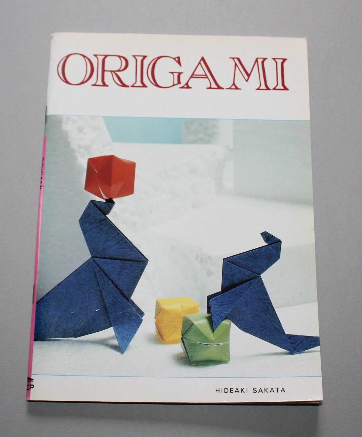 1984 Origami by Hideaki Sakata Japanese Paper Folding Instruction Book ...