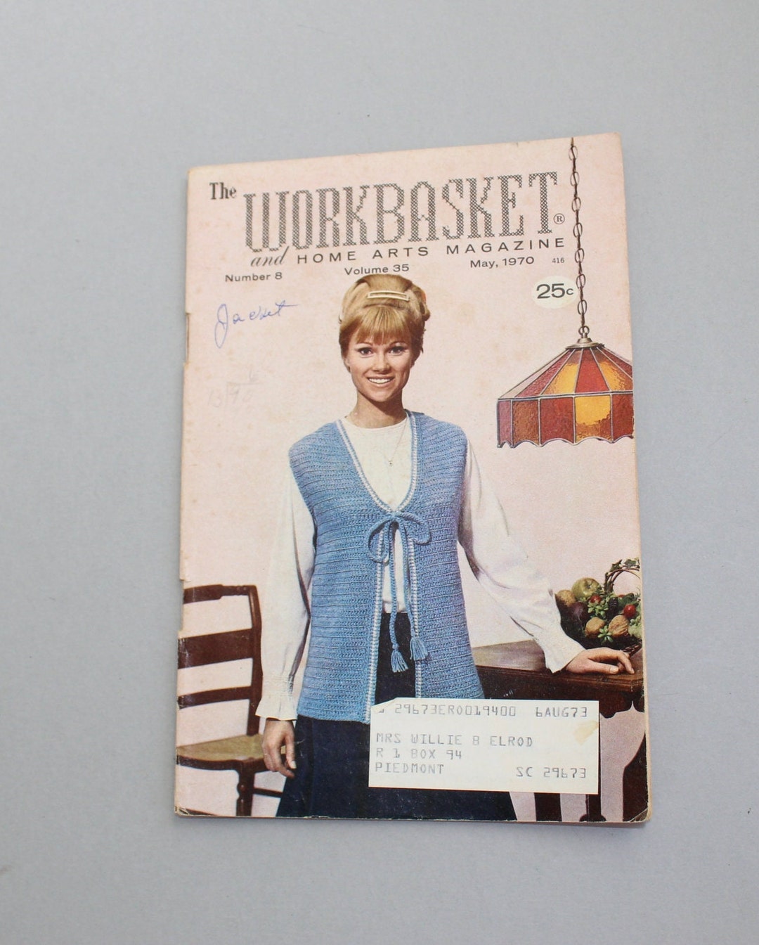 May 1970 the Workbasket Magazine Number 8 Volume 35 Knit Crochet ...