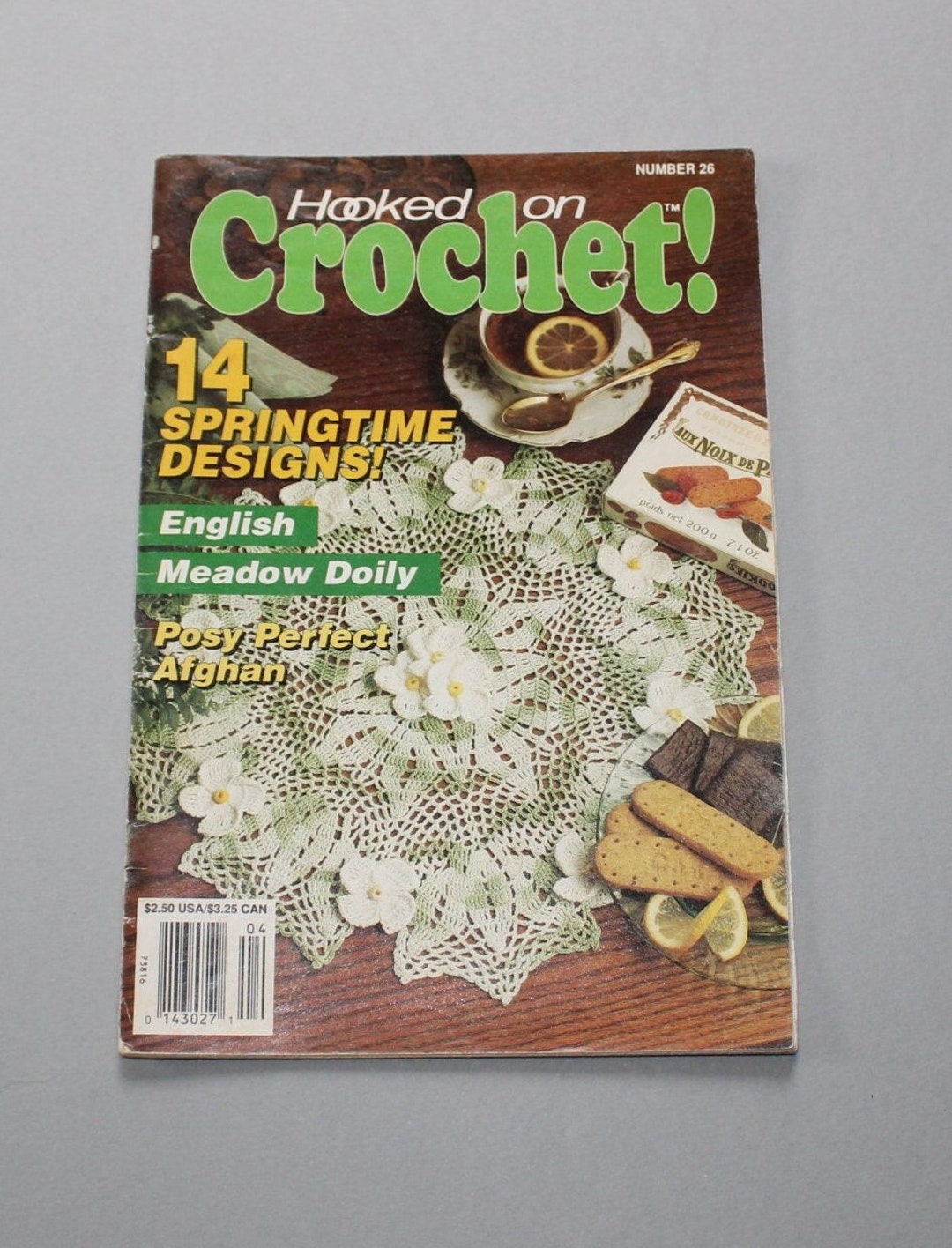 March-april 1991 Hooked on Crochet Number 26 Thread Crocheting ...