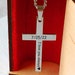 Personalized Anniversary Date Cross Stainless Steel Silver - Etsy