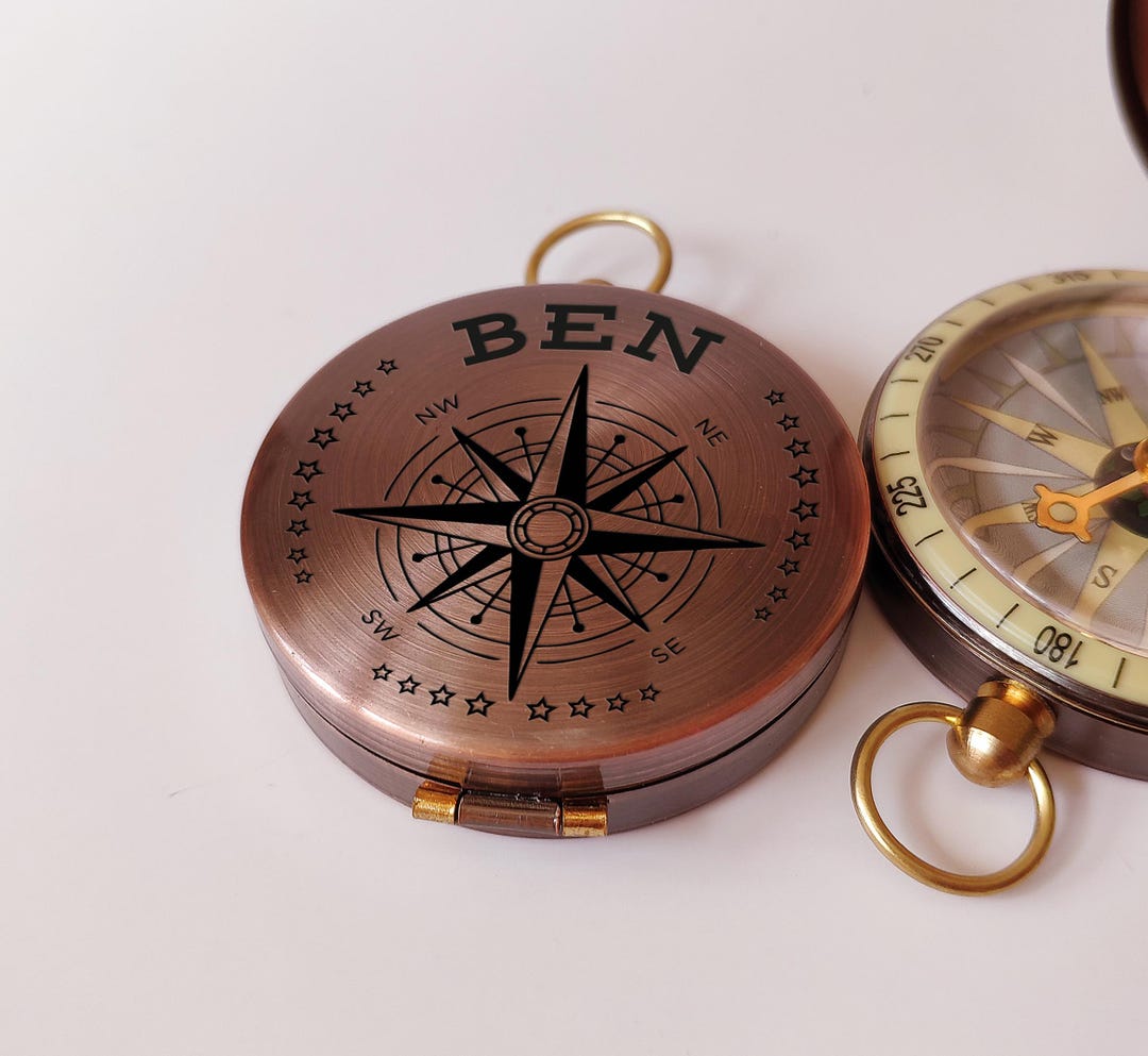 Gold Copper Working Compass: My Grandson 18th Birthday, Grandson 16th ...