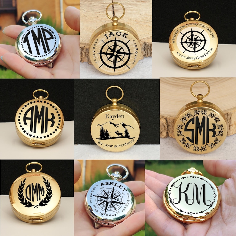 Grandson 18th Birthday Compass, Grandson 16th Birthday, Copper Compass ...