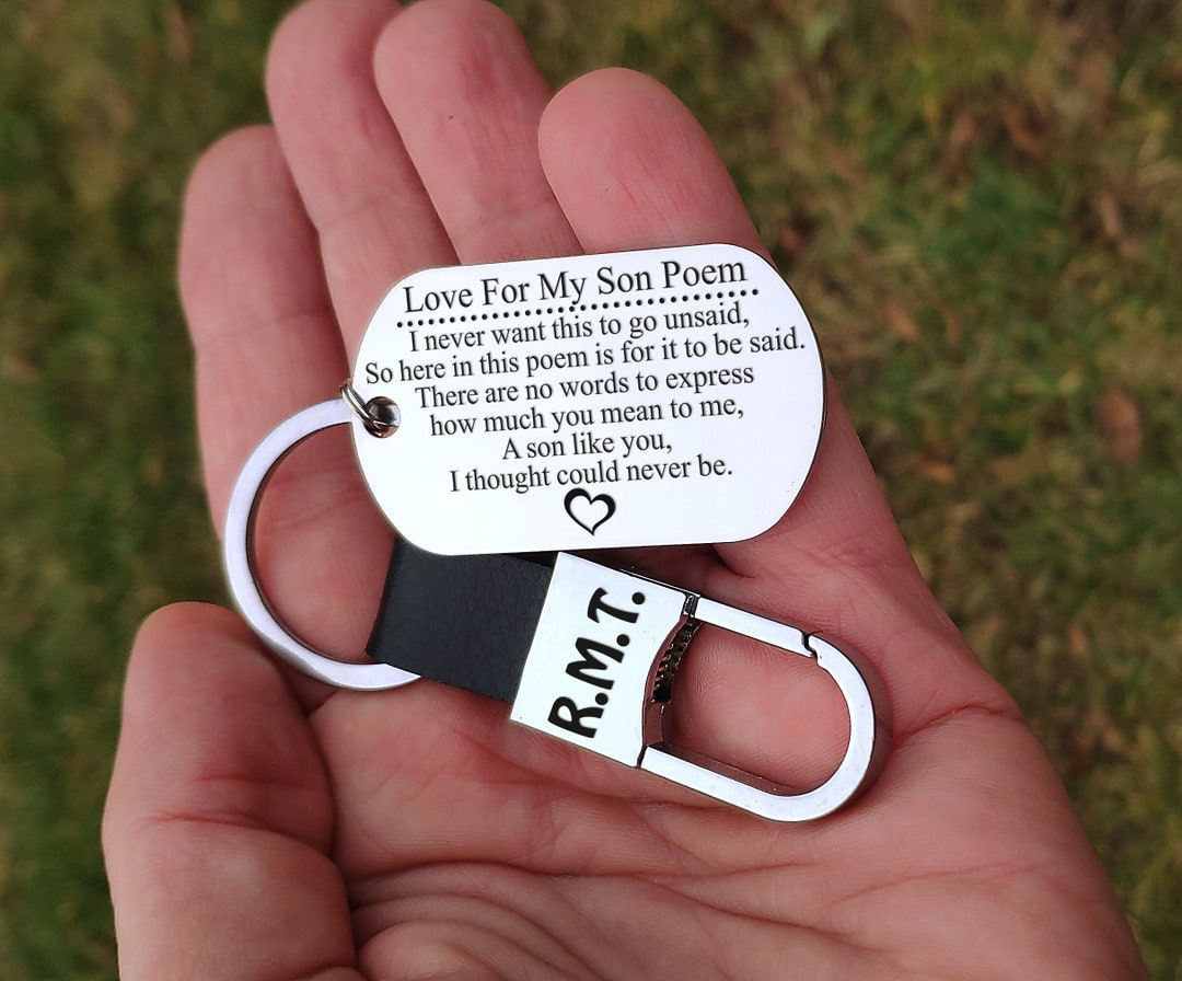 Love for My Son Poem, to My Son Birthday Gift, Son Personalized Gift ...