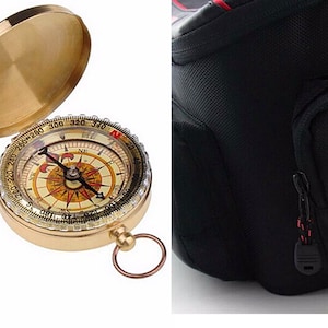 To My Son Engraved Compass, Personalized Compass, Mens Bonus Gift, to ...