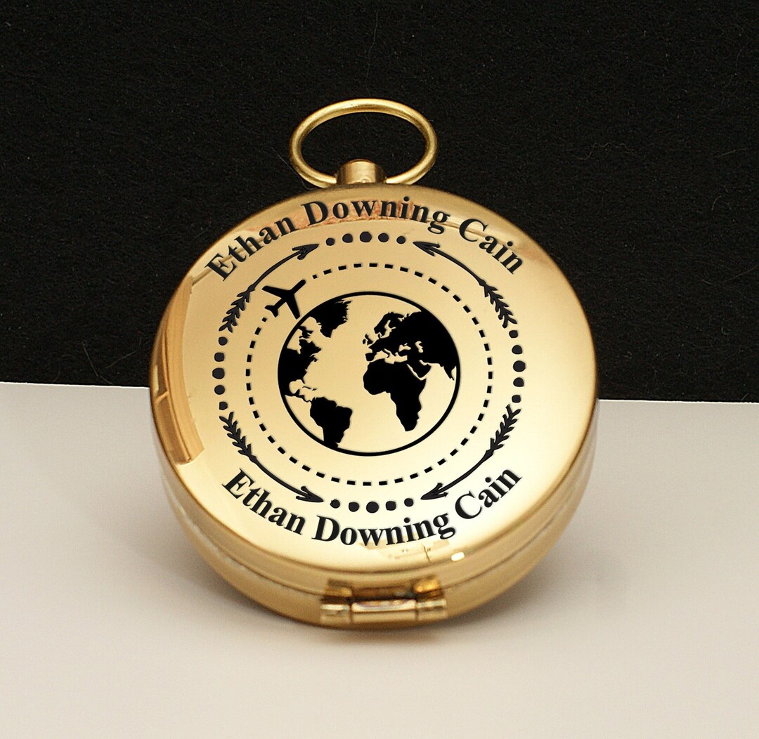 To My Son Customized Compass, My Son Dad Gifts, Personalized Son Name ...