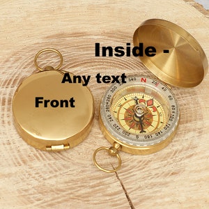 Mens Compass to My Son Custom Gift Dad Personalized Name Gift Nephew ...