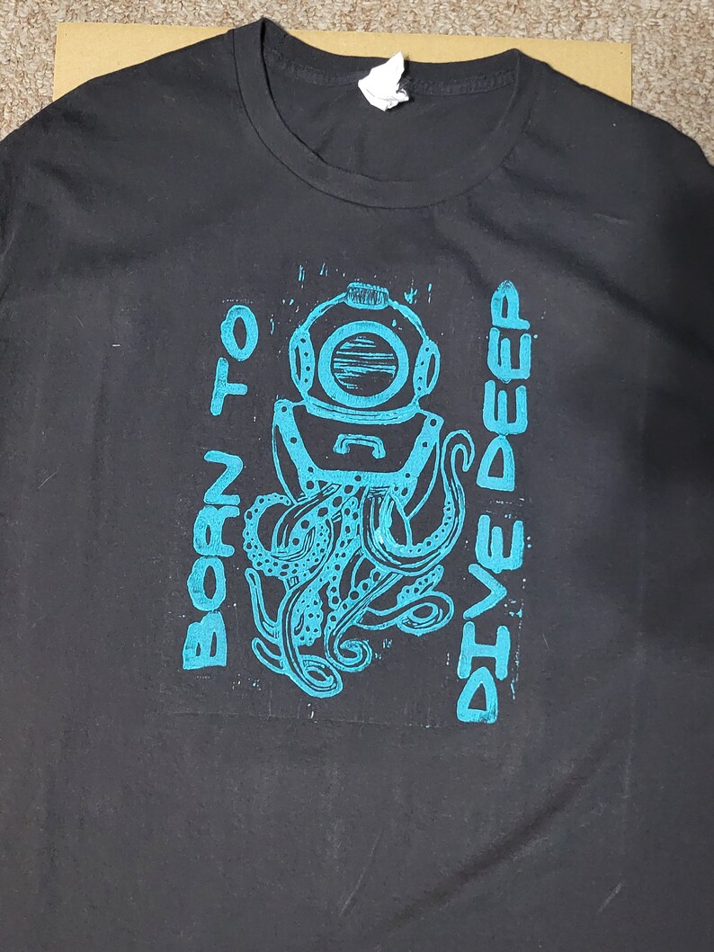 Deep Diver - Shirt - Etsy
