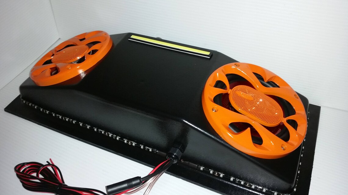 Golf Cart UTV Radio Stereo Console With 6.5" Speakers Bluetooth! Harley ...