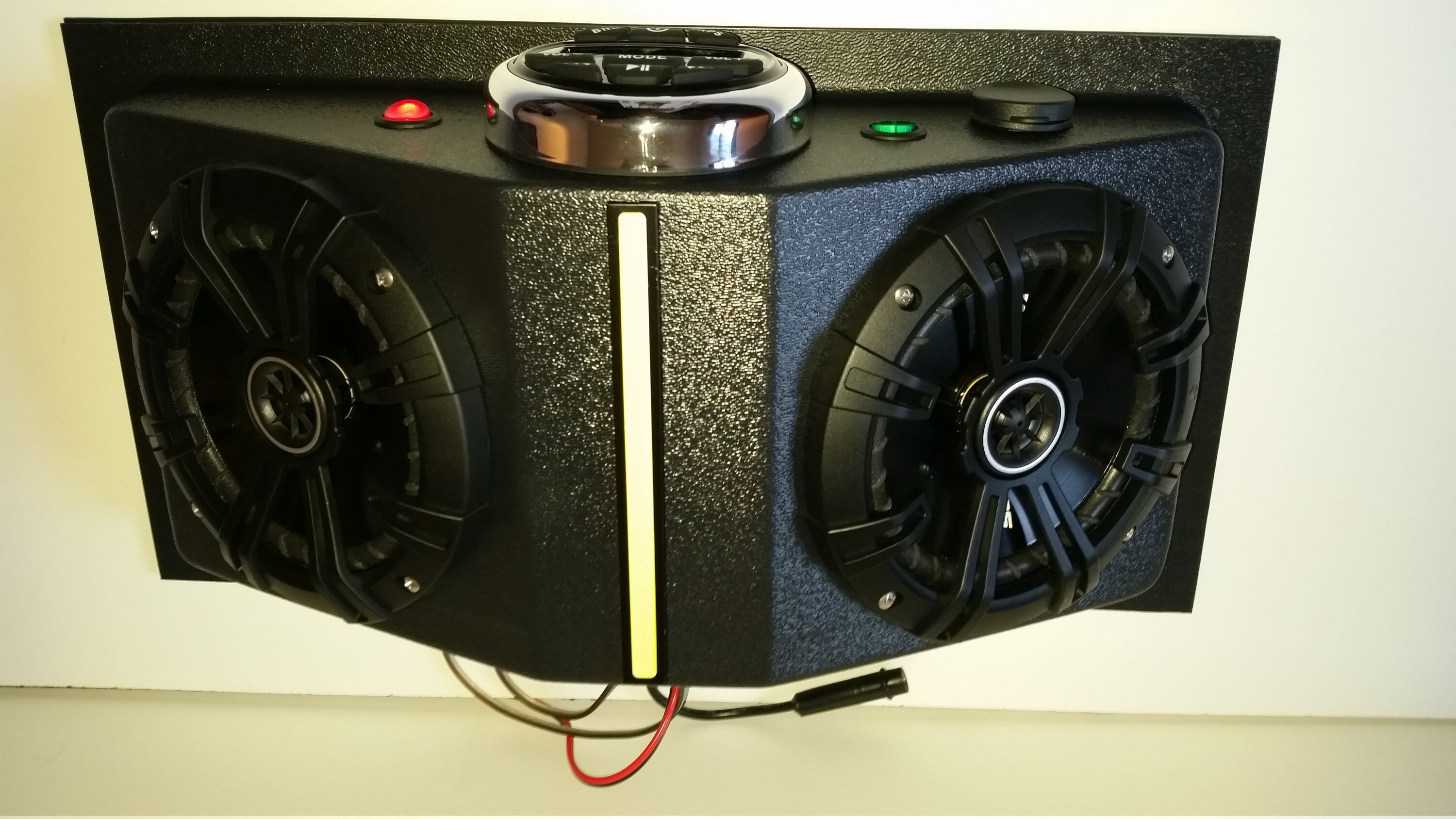 Kicker Marine Overhead Stereo Console UTV Golf Cart Radio - Etsy