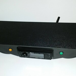 Golf Cart UTV Overhead Radio Console Stereo Enclosure With 6.5 ...