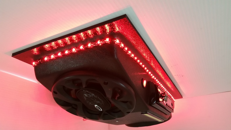 Golf Cart UTV Radio Overhead Stereo Console With Bluetooth - Etsy