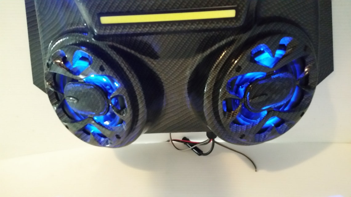 UTV Radio Golf Cart Overhead Stereo Console and 6.5 - Etsy