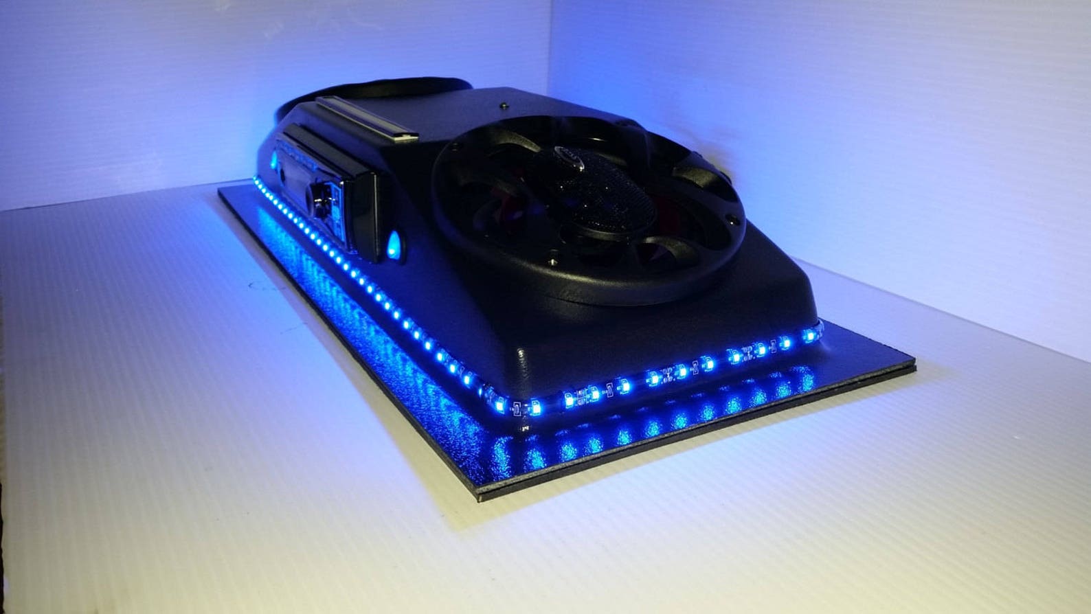 Universal Overhead Stereo Radio Console for Golf Cart UTV Tractor RZR ...