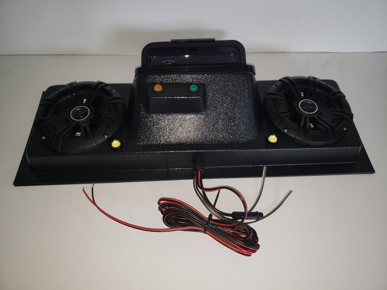 UTV Golf Cart EZ GO Club Car Yamaha Overhead Stereo Radio Console 6.5 ...