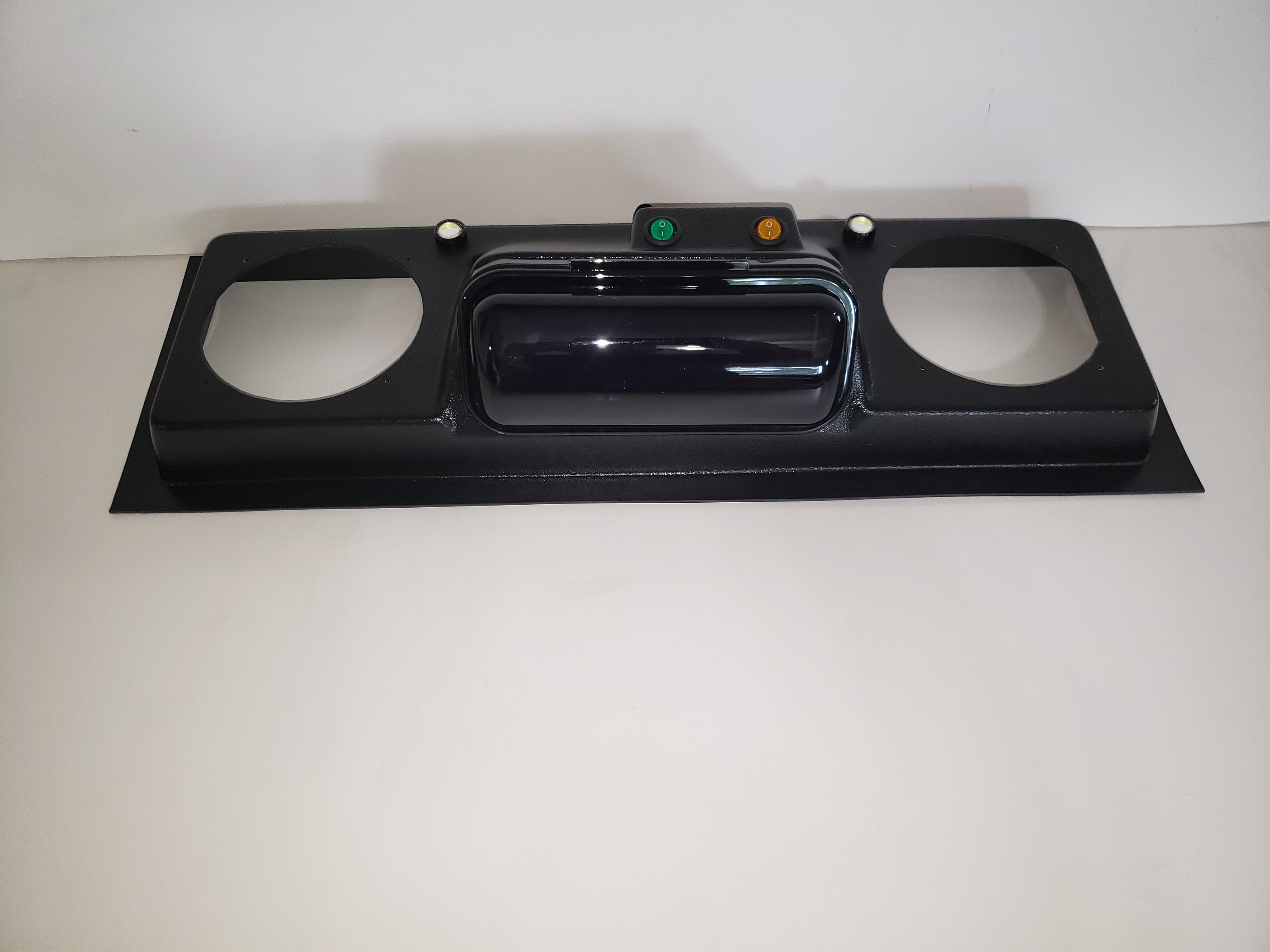 Golf Cart UTV Overhead Stereo Console With Radio 6.5" Speaker Cutouts ...