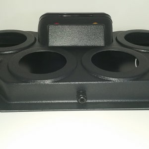 Golf Cart UTV Overhead Stereo Console Radio Housing Holds Four Speakers ...