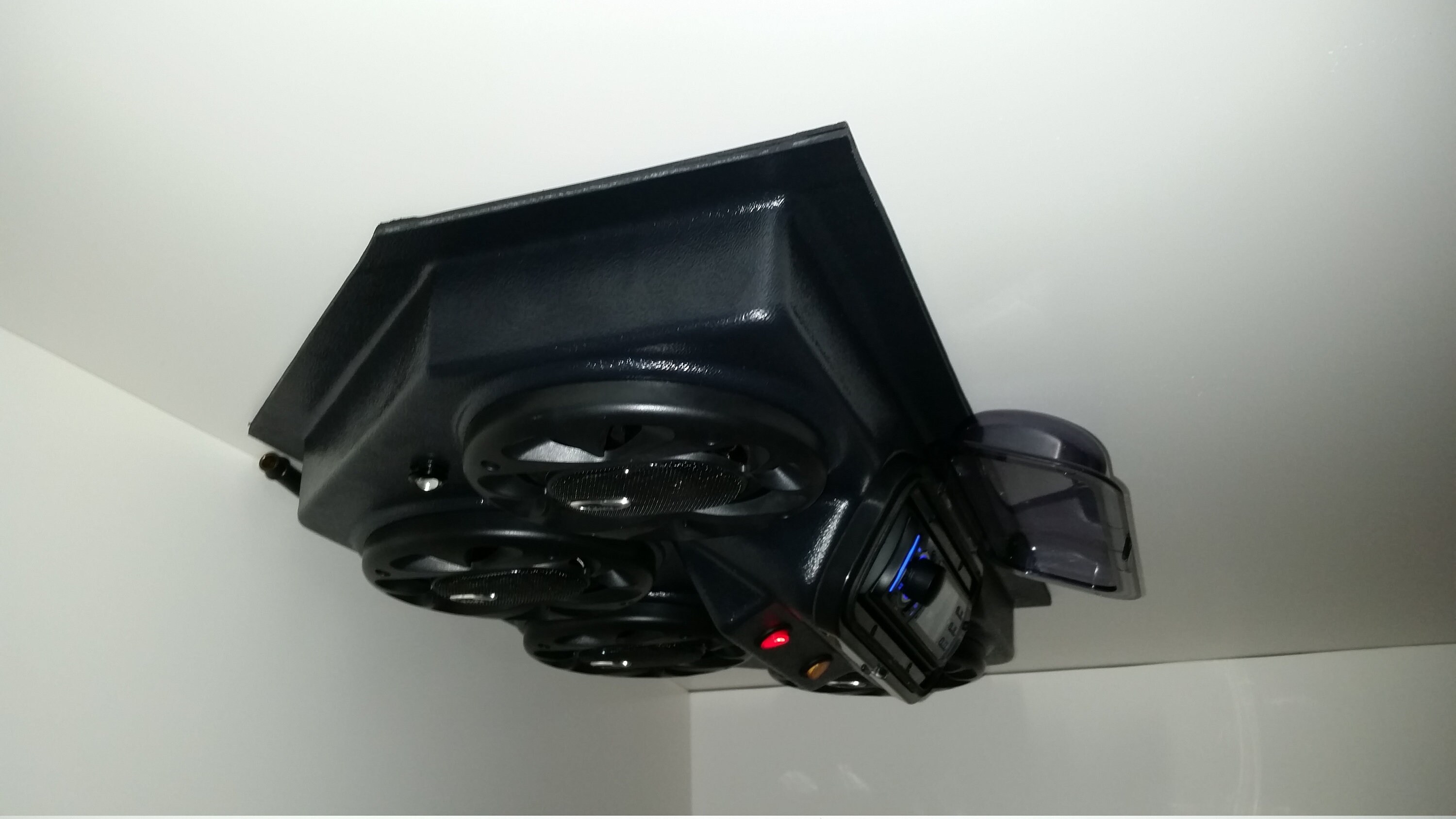 Golf Cart UTV Overhead Stereo Radio Console Bluetooth 4 Speaker Sound ...