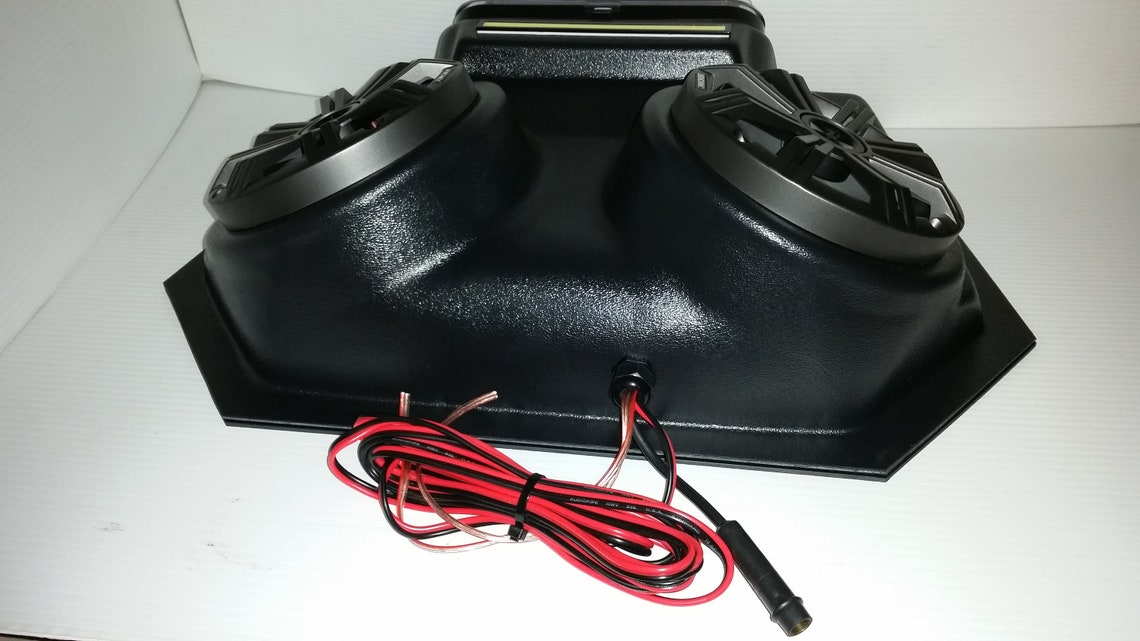 Overhead Stereo Radio Console UTV Polaris RZR Ranger General Golf Cart ...