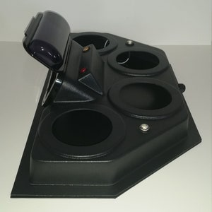 Golf Cart UTV Overhead Stereo Console Radio Housing Holds Four Speakers ...