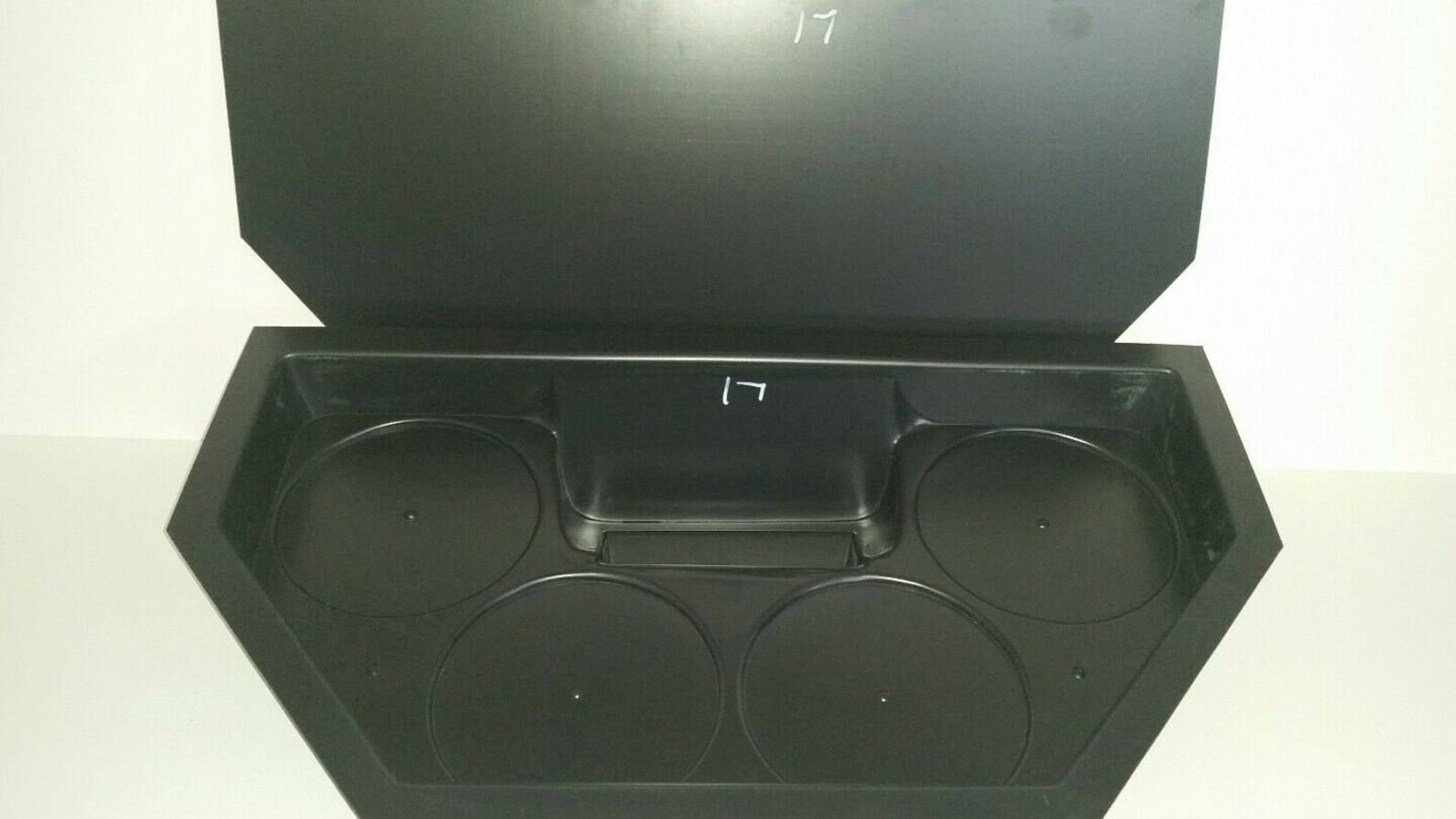 BLEMISHED! Golf Cart UTV Overhead Stereo Radio Housing Holds Four 5 1/4 ...