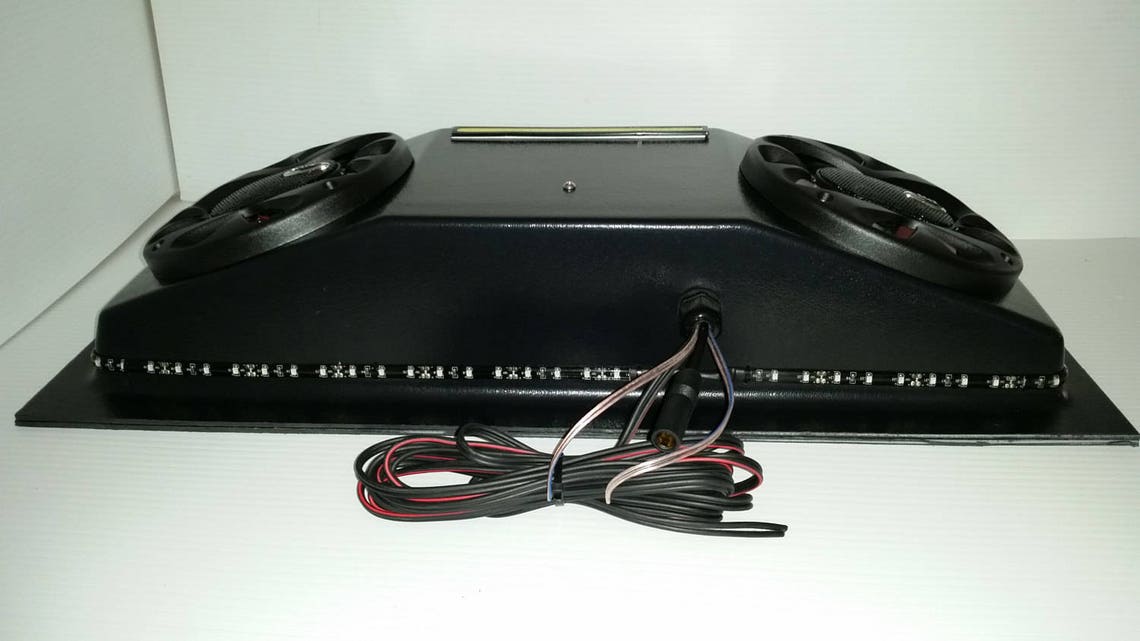Universal Overhead Stereo Radio Console for Golf Cart UTV Tractor RZR ...