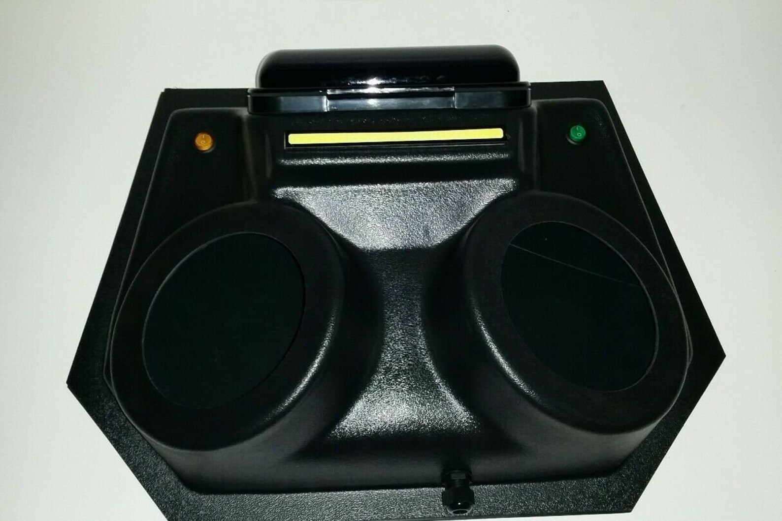 Overhead Golf Cart Utv Stereo Housing With Radio Marine Cover Dome ...