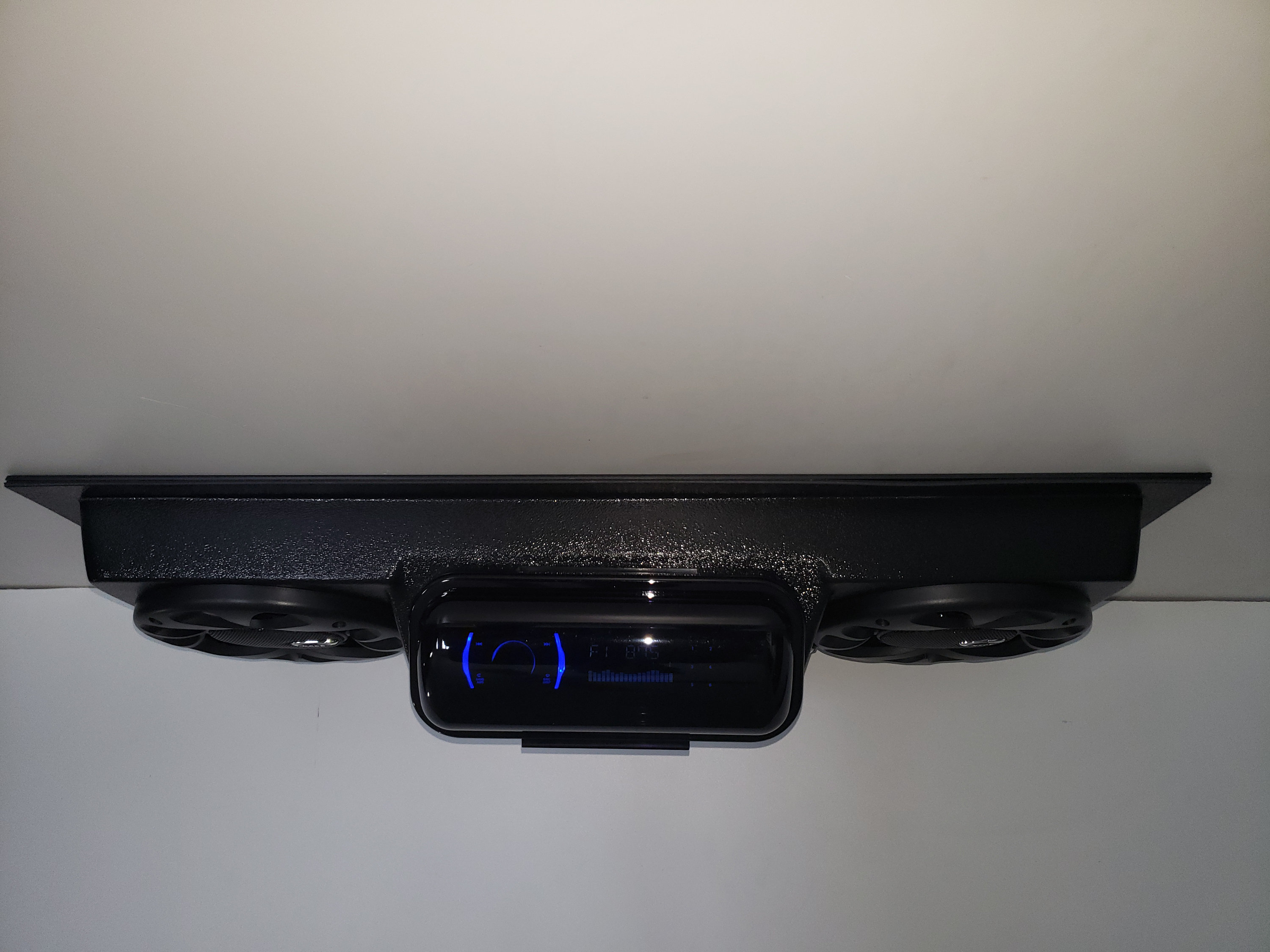 UTV Golf Cart EZ GO Club Car Yamaha Overhead Stereo Radio Console 6.5 ...