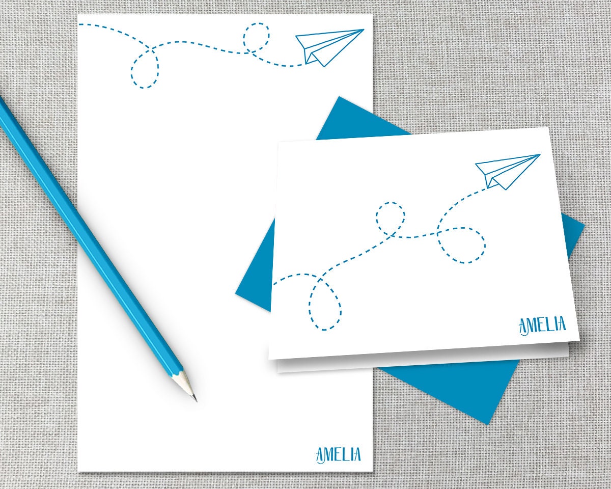 Personalized Notepad + Stationery Set / Personalized Stationary ...
