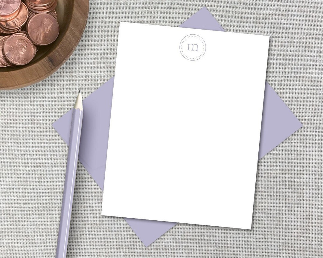 Personalized Stationery / Personalized Stationary / Monogram Stationary ...
