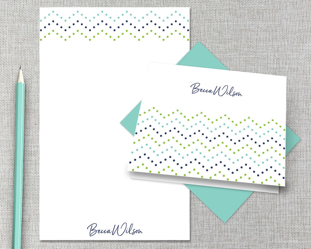 Personalized Notepad + Stationery Set / Personalized Stationary ...