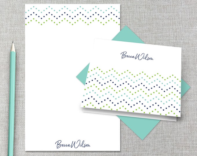 Personalized Notepad + Stationery Set / Personalized Stationary ...