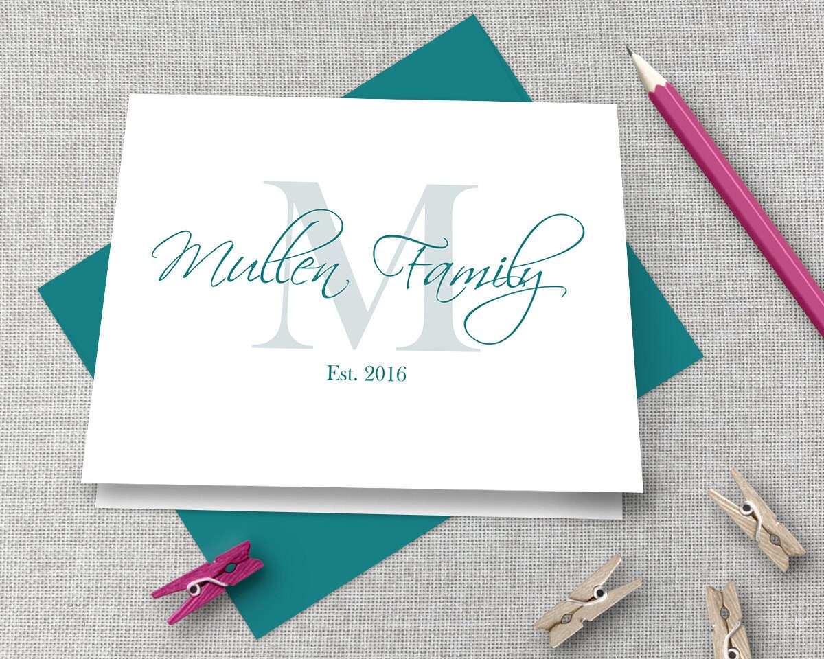 Personalized Stationery / Personalized Stationary / Monogram - Etsy