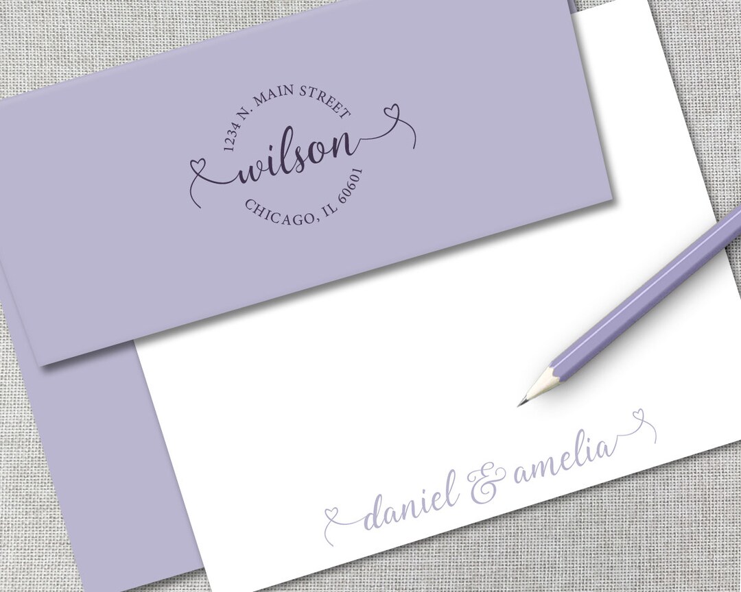 Custom Envelope Return Address Printing / Personalized Envelope ...