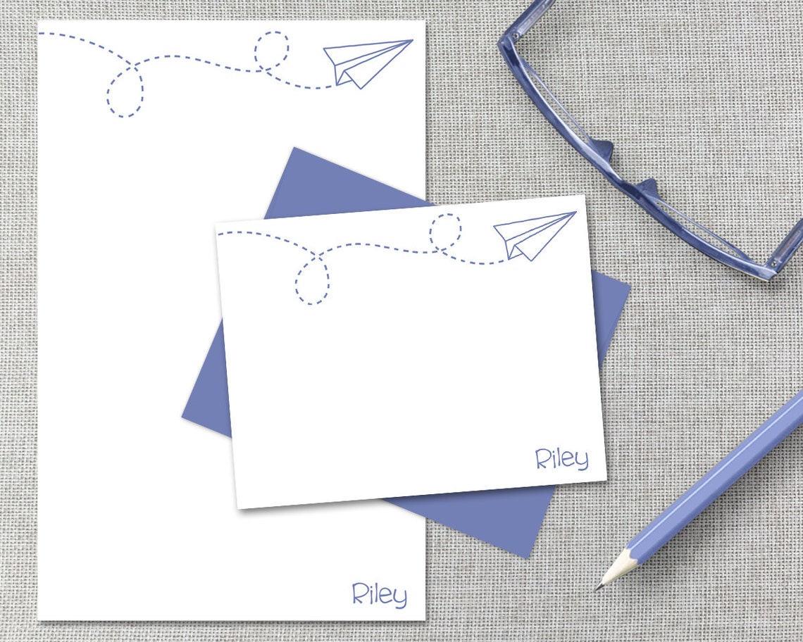 Personalized Notepad + Stationery Set / Personalized Stationary ...