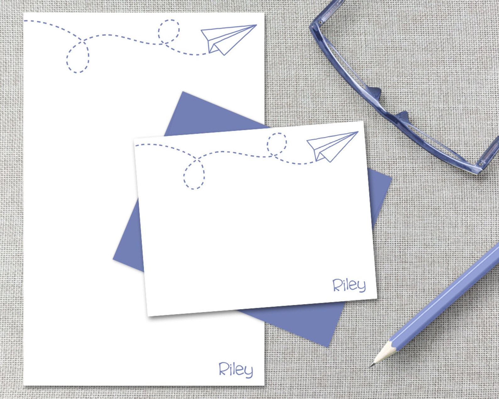 Personalized Notepad + Stationery Set / Personalized Stationary ...