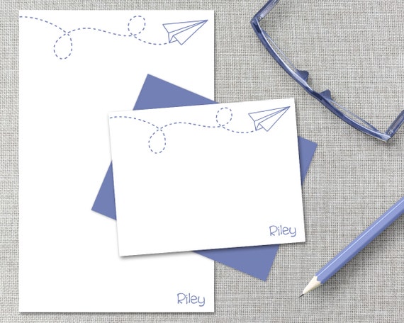 Personalized Notepad Stationery Set / Personalized | Etsy