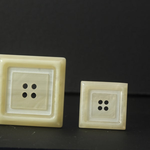 Square Buttons - Etsy
