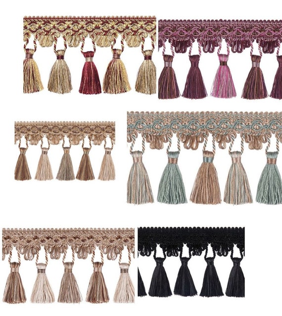 Interlude HB170 Tassel Trim Specified Lengths Only Available - Etsy UK