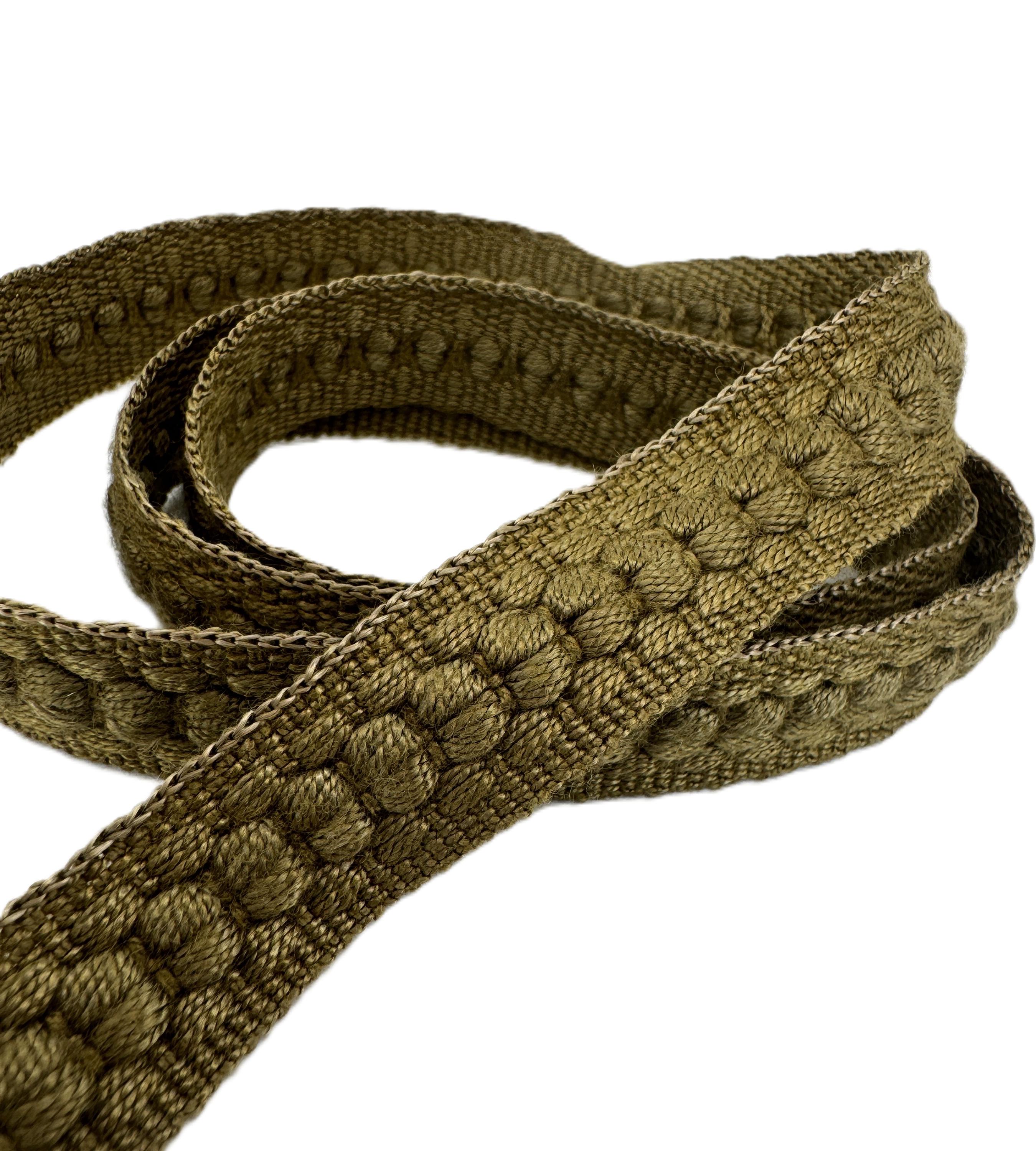 Vintage Perth Chair Braid Gimp: Sludgy Brown/green Trim, 16mm - Etsy