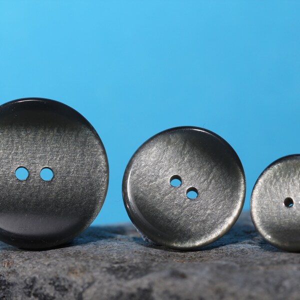 Silver Buttons - Etsy